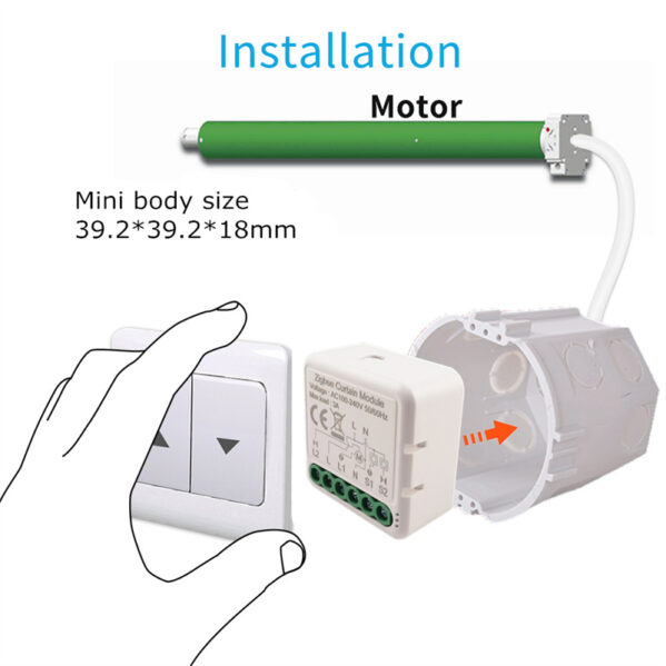 Single channel DIY smart curtain module – BAYAS